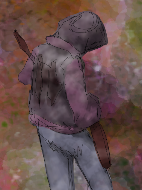 dust in fall - ibisPaint