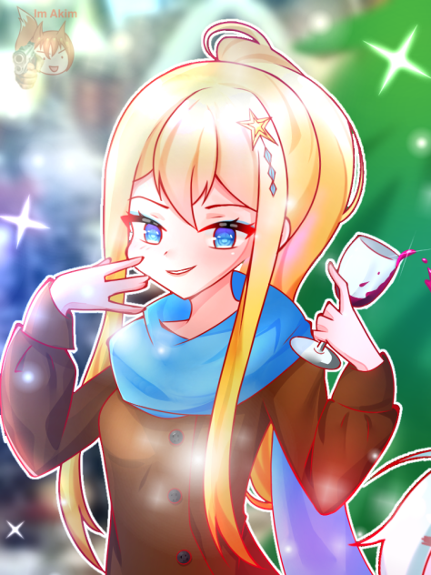 Red Wine Christmas🍷🍷🍷 - ibisPaint