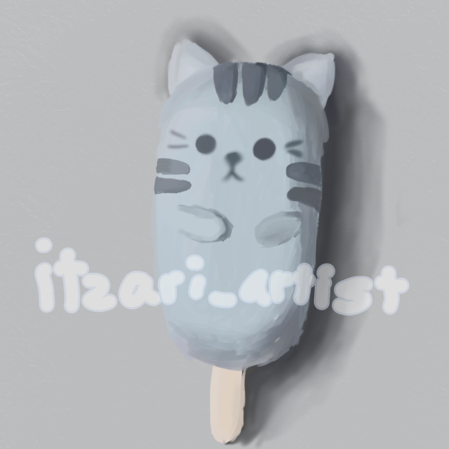 Cat popsicle - ibisPaint