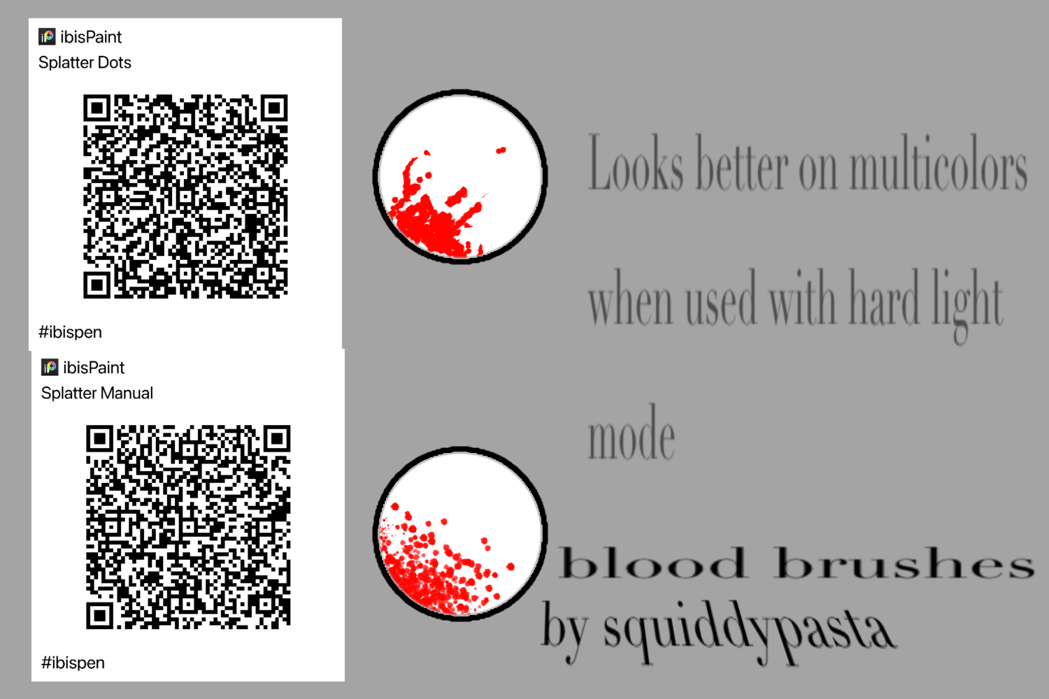 Blood Brush Pack - ibisPaint