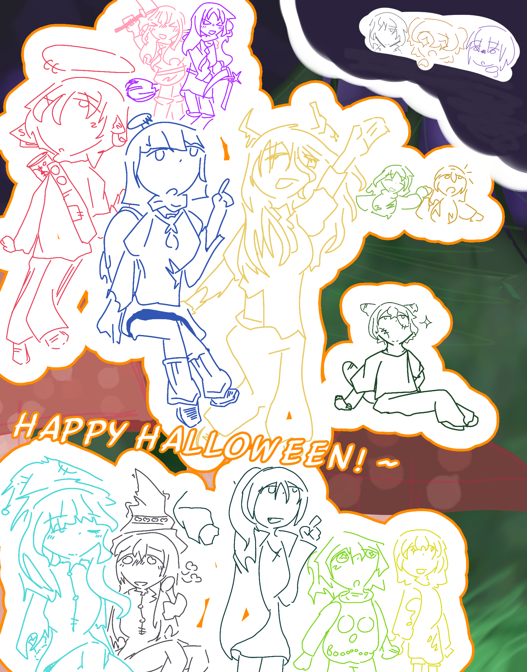 HAPPY HALLOWEEN! [Late post] - ibisPaint