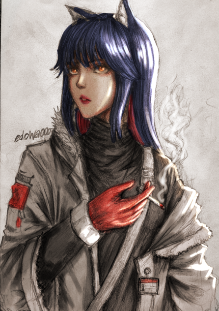 arknights texas - ibisPaint