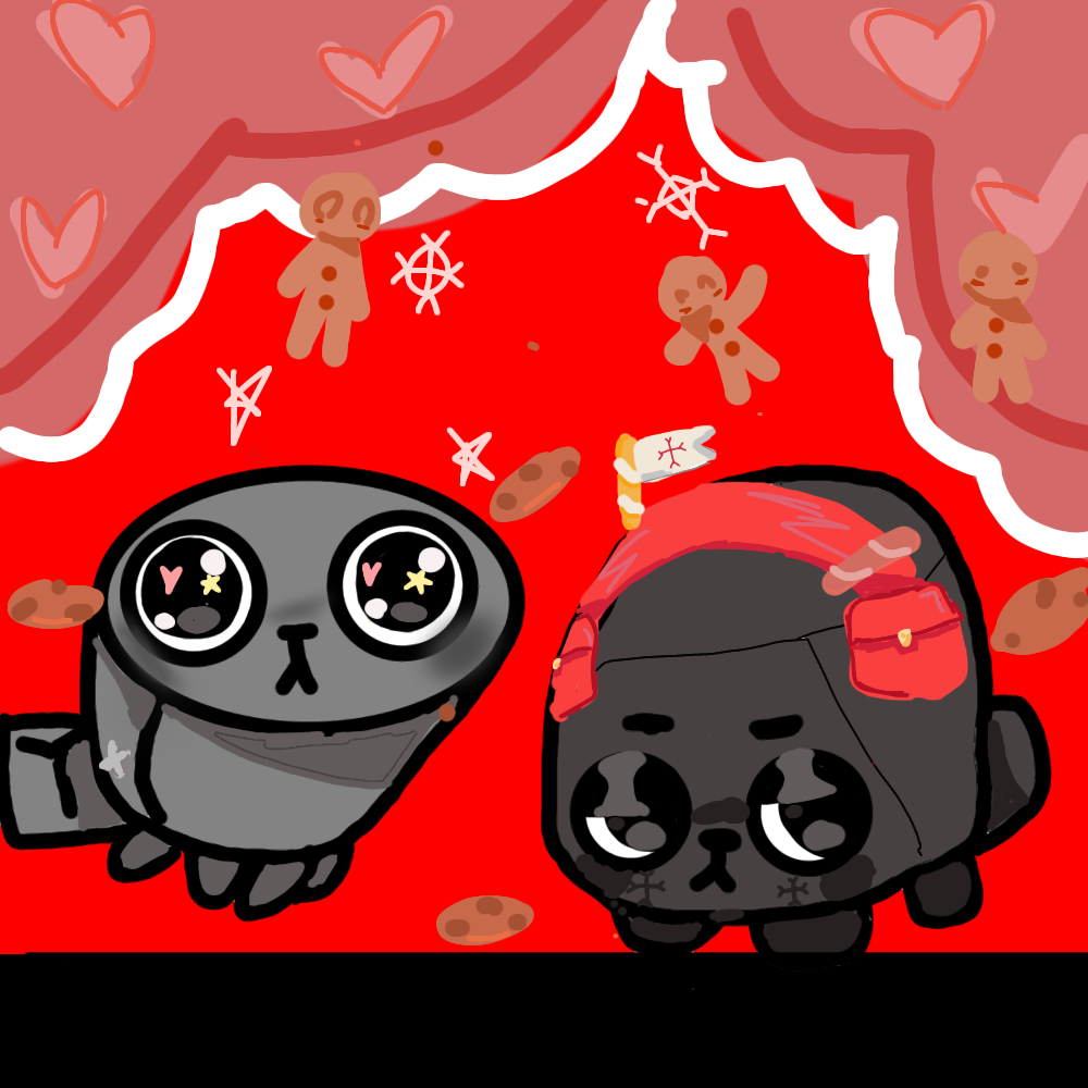 peb and coal - ibisPaint