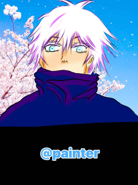 Satoru gojo - ibisPaint