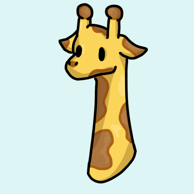 giraffe doodle - ibisPaint