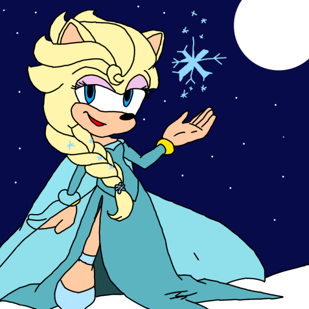 Elsa The HedgeHog - ibisPaint