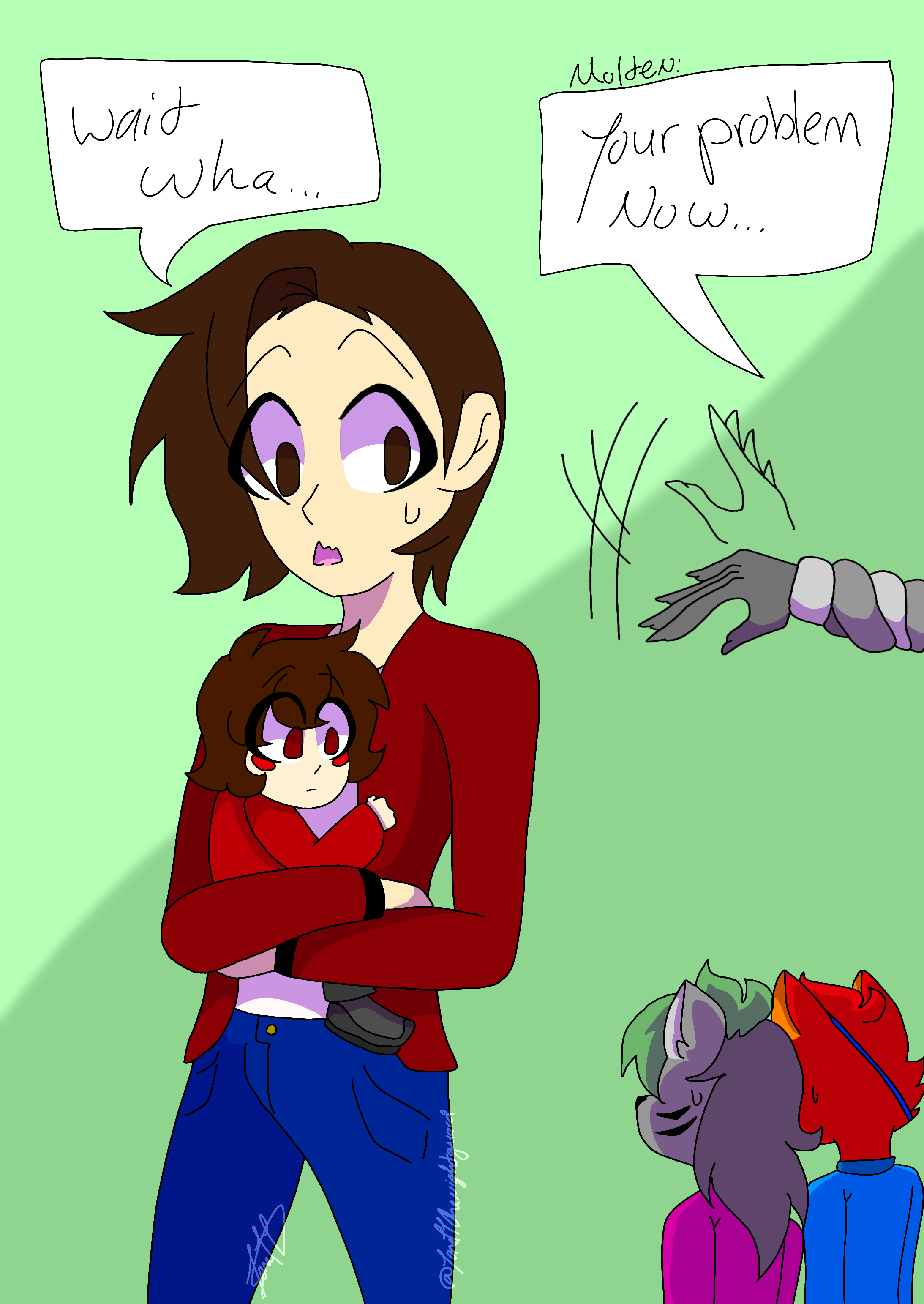 Baby Roxy and Foxy - ibisPaint