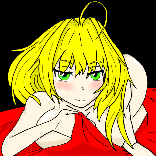Nero in bed - ibisPaint