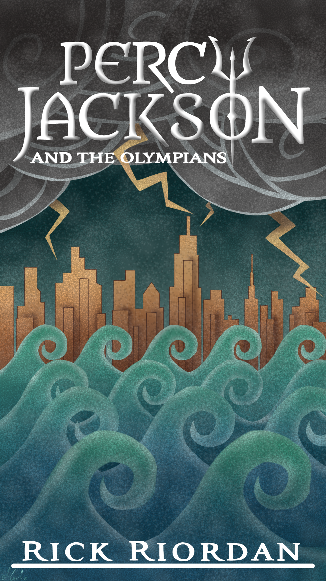 PJO Book Cover - ibisPaint