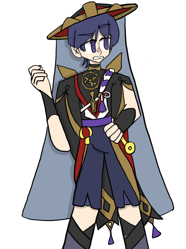 Scara line art! - ibisPaint