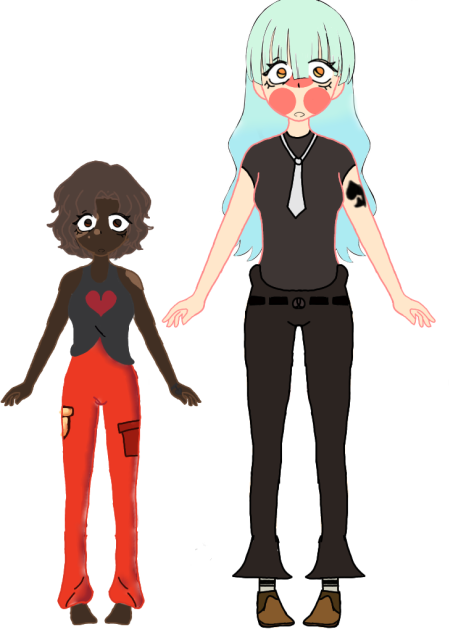 surprised and embarrassed - ibisPaint