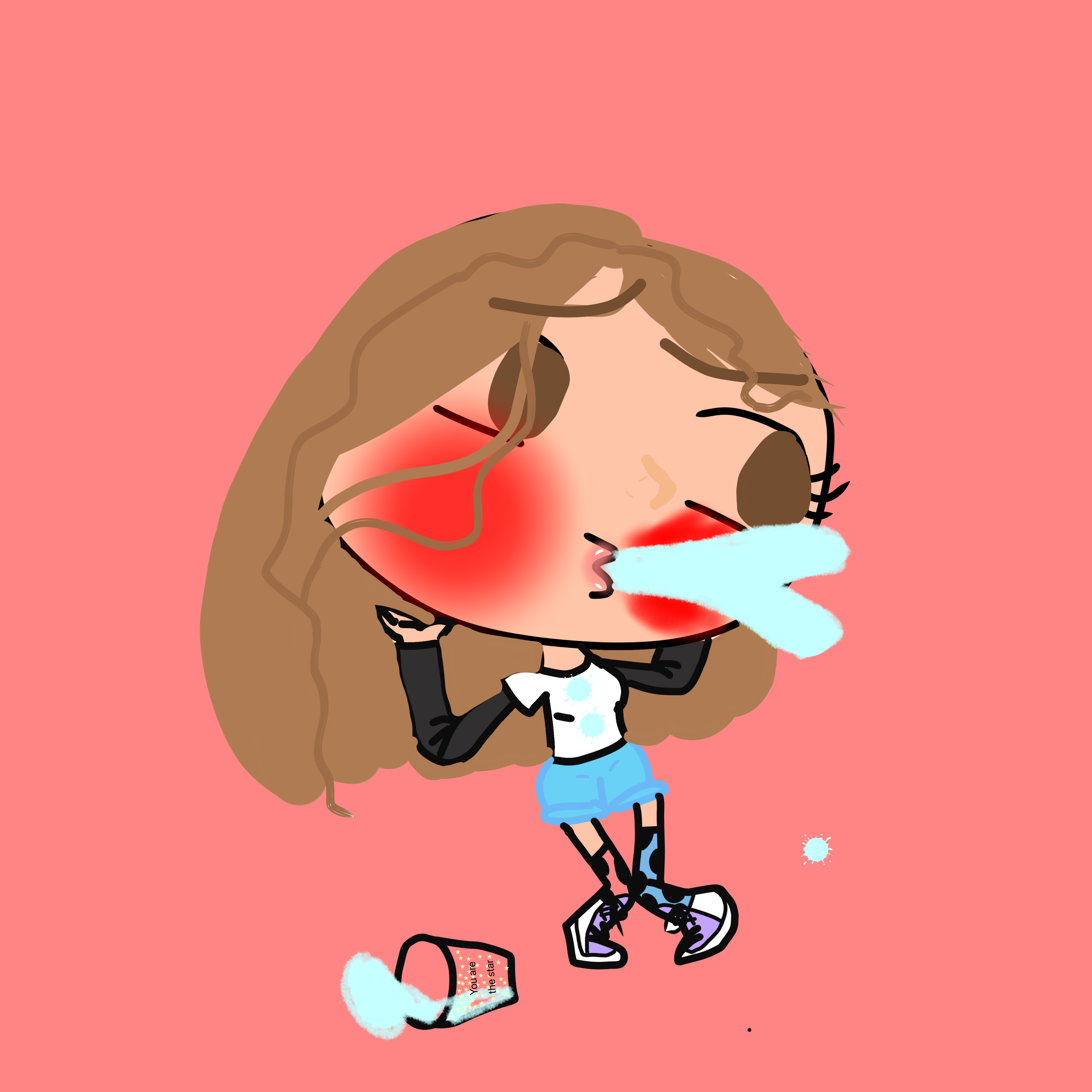 Pffffft, WHAT - ibisPaint