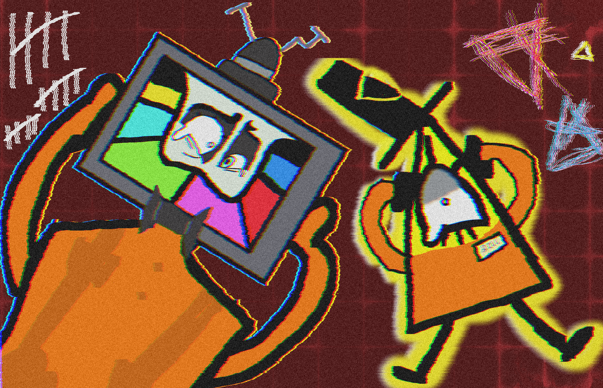 insane prison buddies!! - ibisPaint