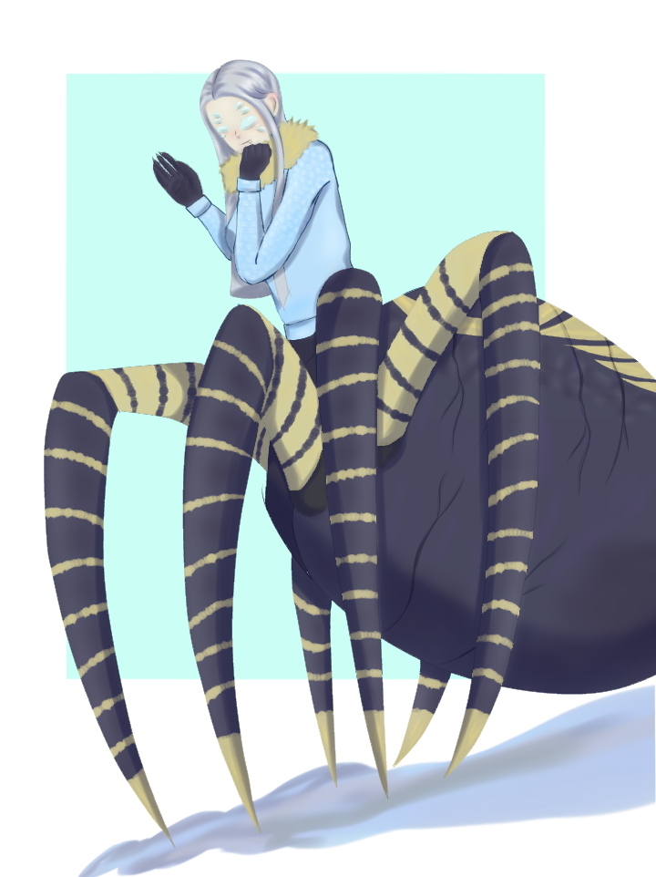 mama araña - ibisPaint