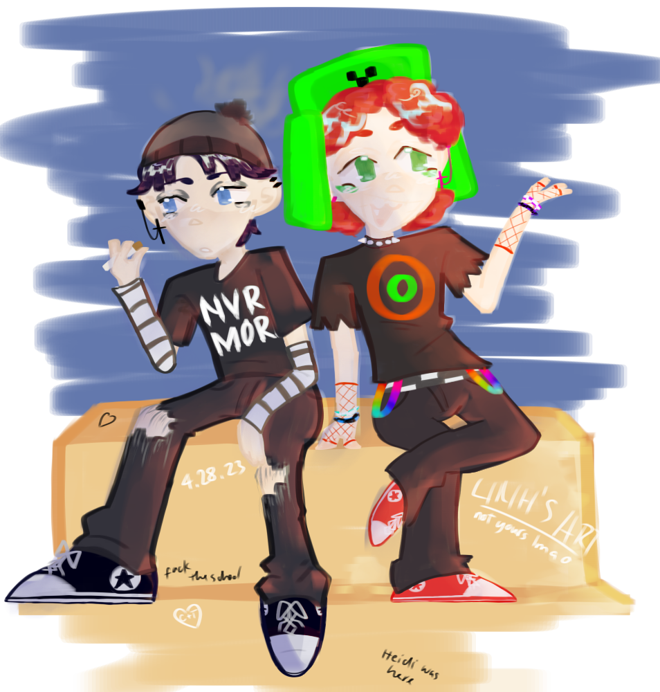 goth stan n scene kyle XD - ibisPaint