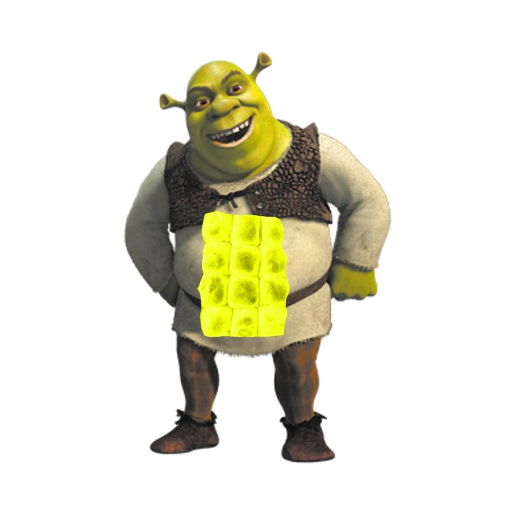 Buff Shrek - ibisPaint