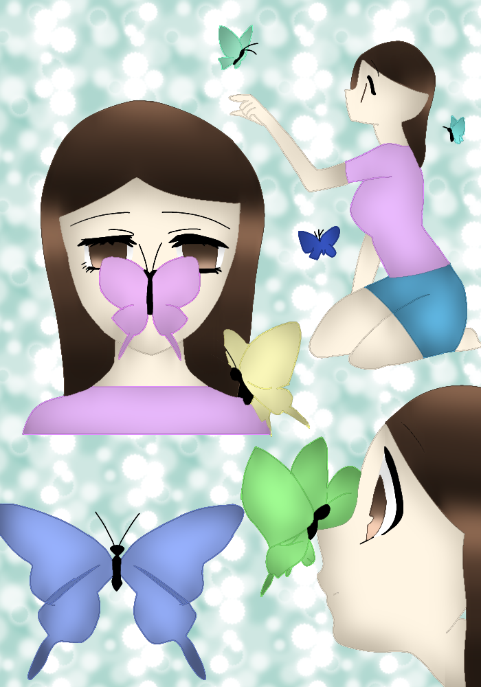 butterflies - ibisPaint