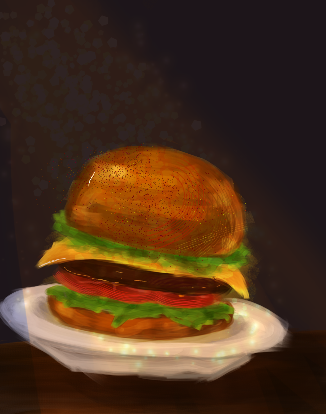 Burger I m hungry - ibisPaint