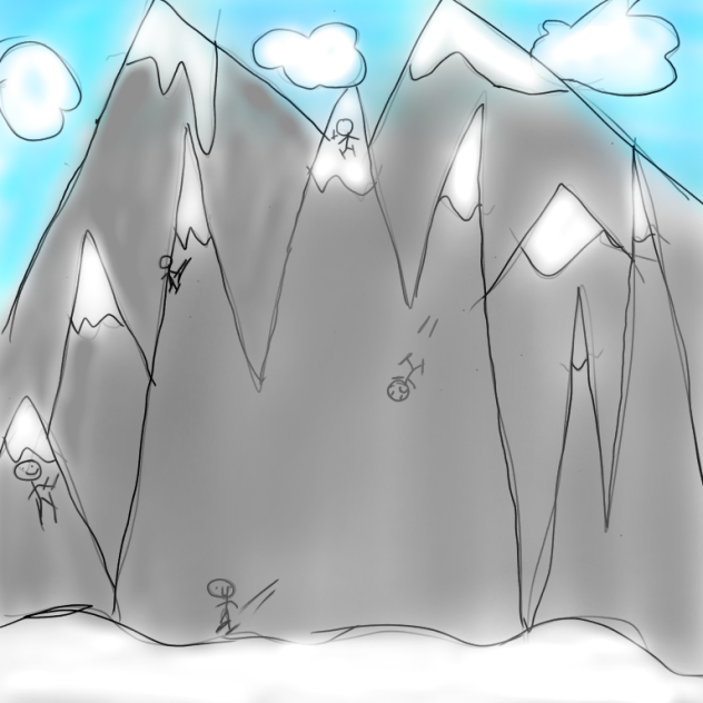 ski trip - ibisPaint