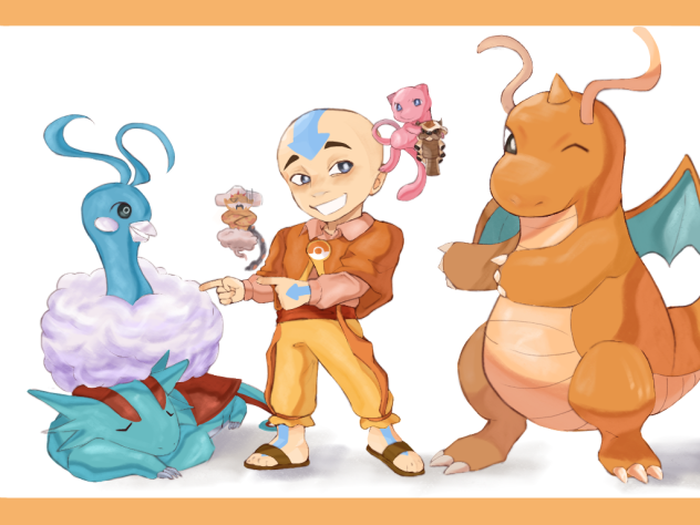 aang's pokemon team! - ibisPaint