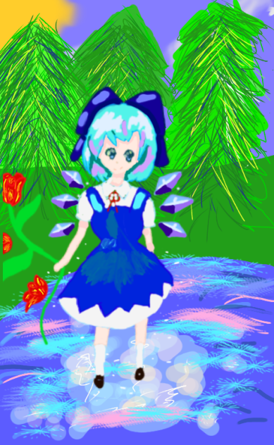 Cirno - ibisPaint