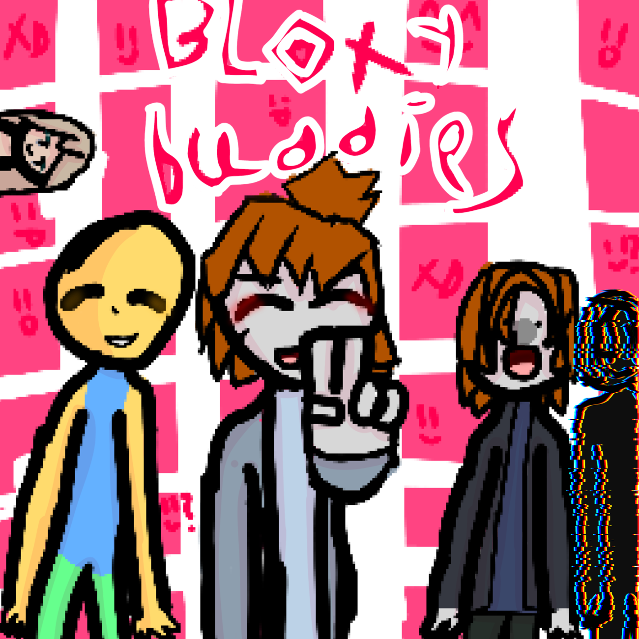 bloxy buddies fanart contest - ibisPaint