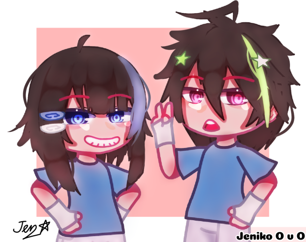 Me and my friend ☆ - ibisPaint