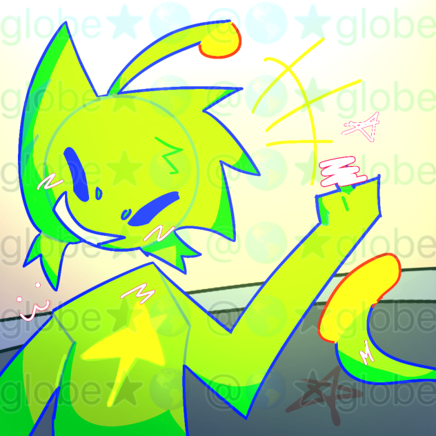 gnarpy being a menace to society - ibisPaint