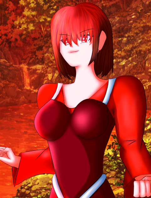 warrior red - ibisPaint