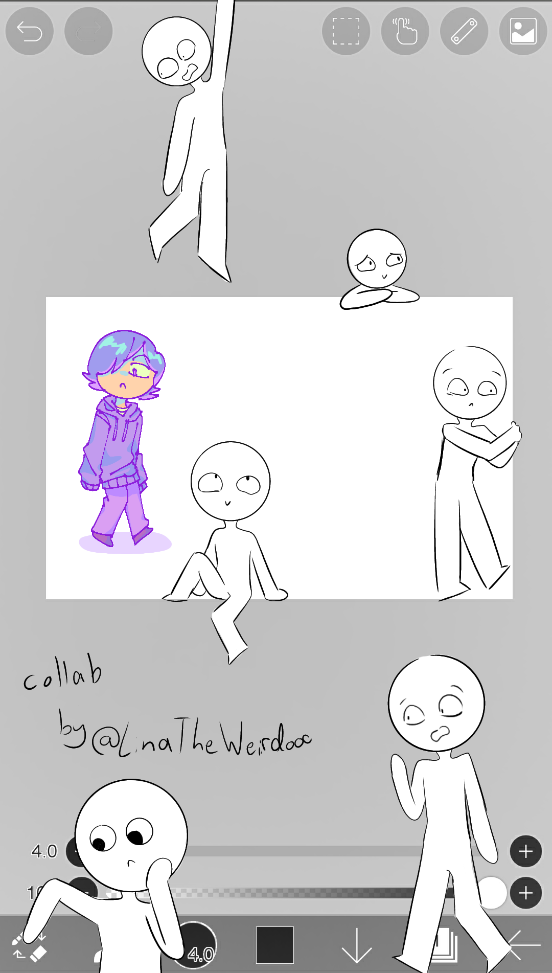 Lina Collab thingy - ibisPaint