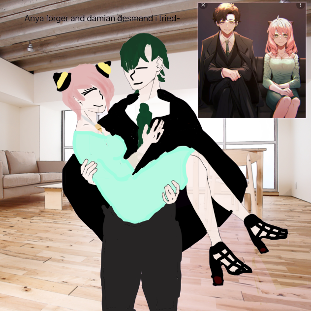 Spy x family anya and damian - ibisPaint