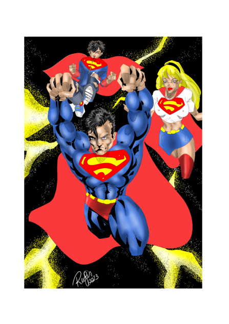 492 Superman - ibisPaint