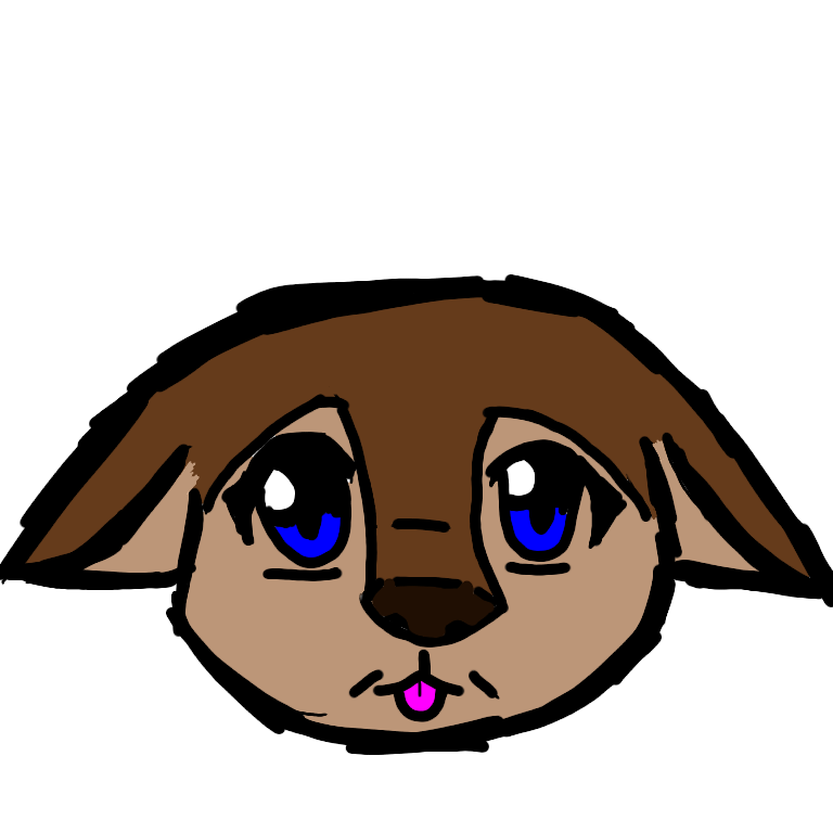 sad doggo - ibisPaint