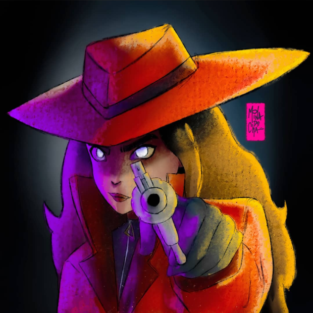 Carmen Sandiego - ibisPaint