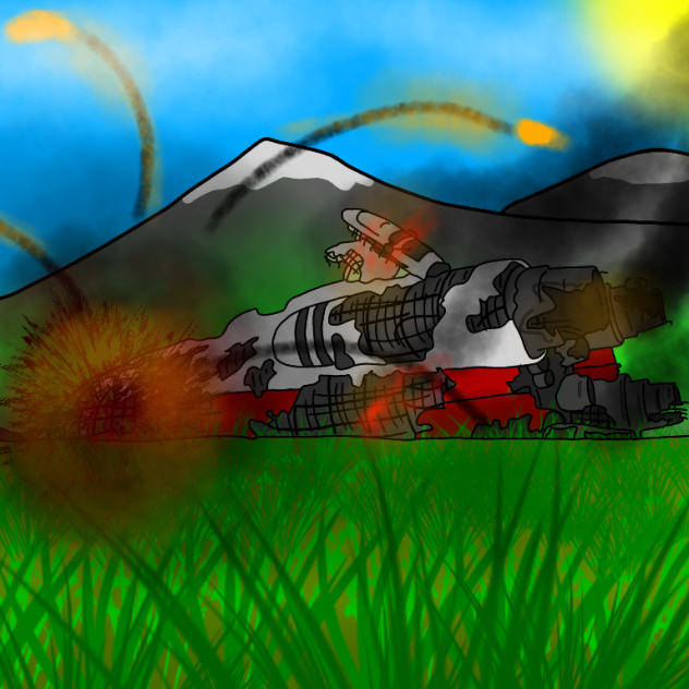 polend S1254 ship crash !! - ibisPaint