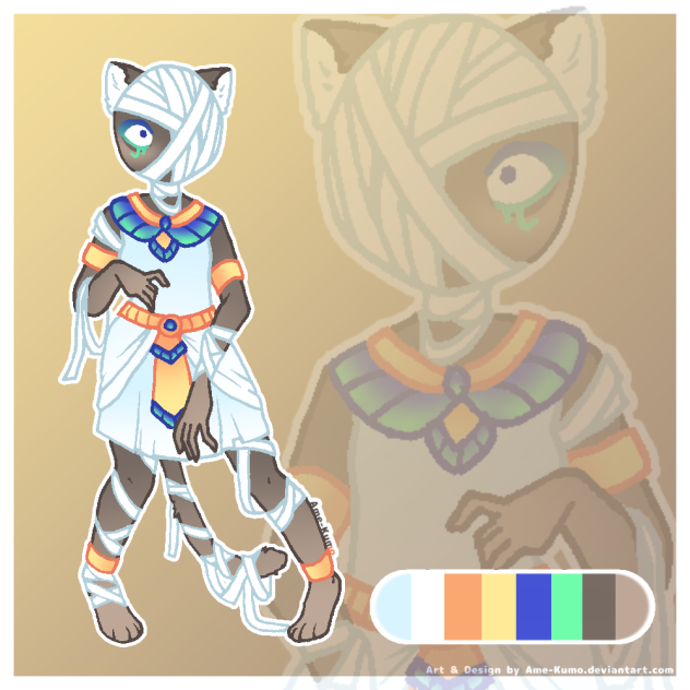 Cat Mummy - ibisPaint