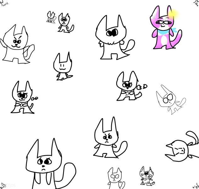 Cat collab - ibisPaint