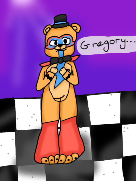 Glamrock Freddy - ibisPaint