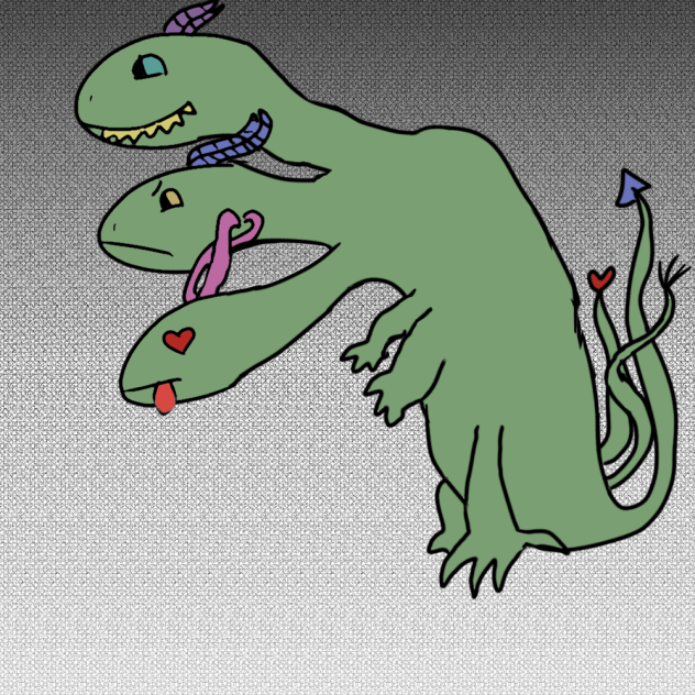 The monster 👹 - ibisPaint