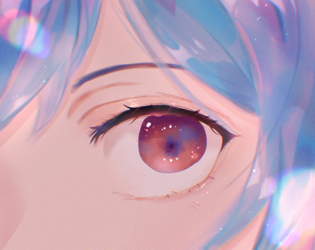 Sunset eyes - ibisPaint