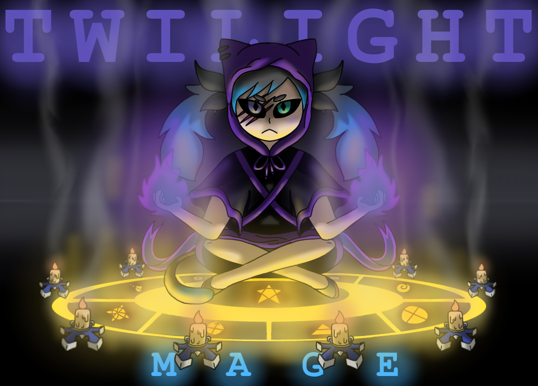 Twilight as a Dark Mage Ver. 2 - ibisPaint