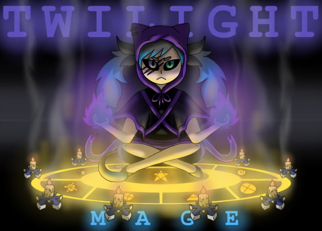 Twilight as a Dark Mage Ver. 2 - ibisPaint