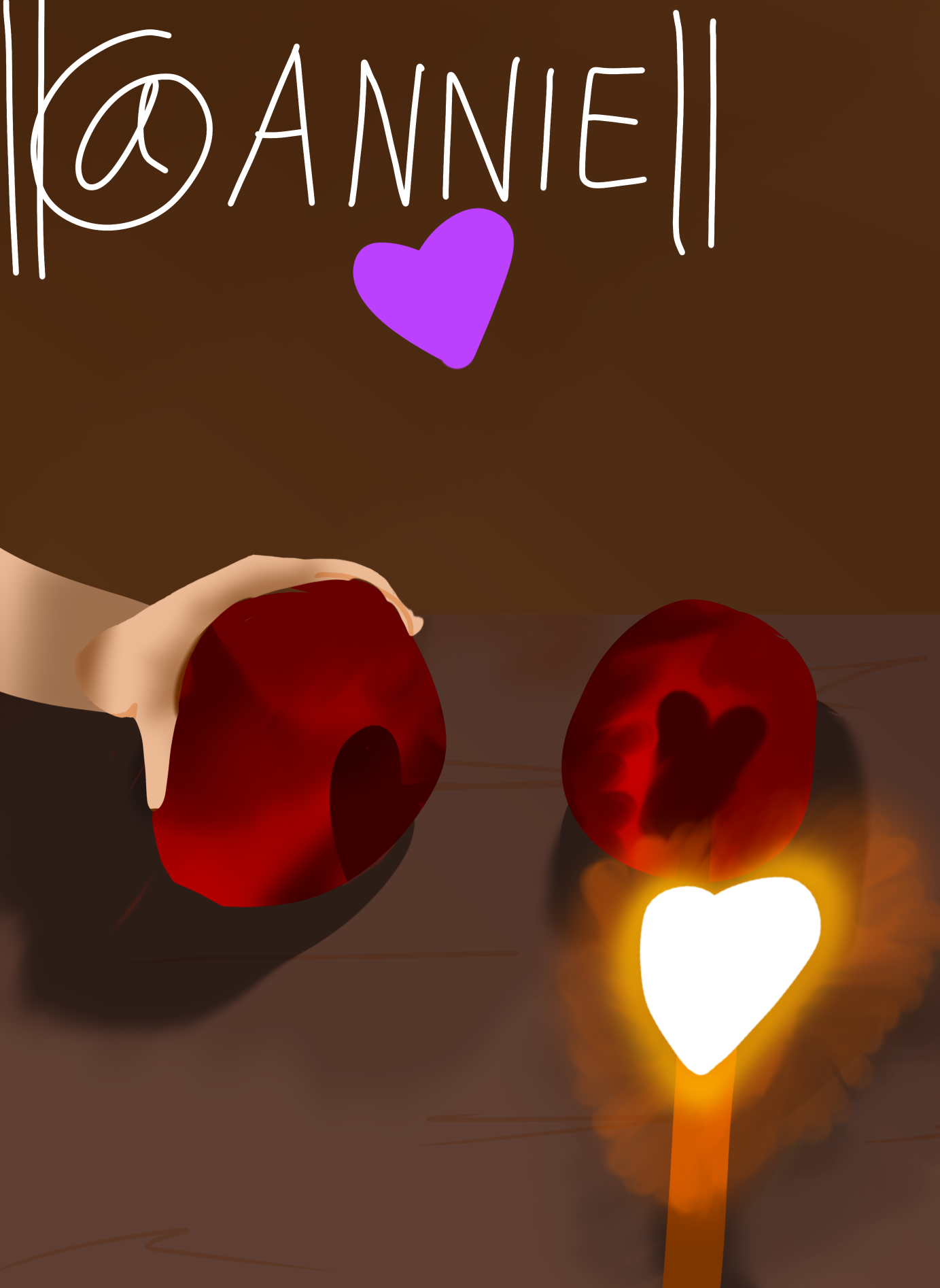 Heart-light and balls - ibisPaint