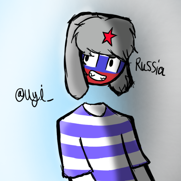 Countryhumans Russia Fanart - ibisPaint