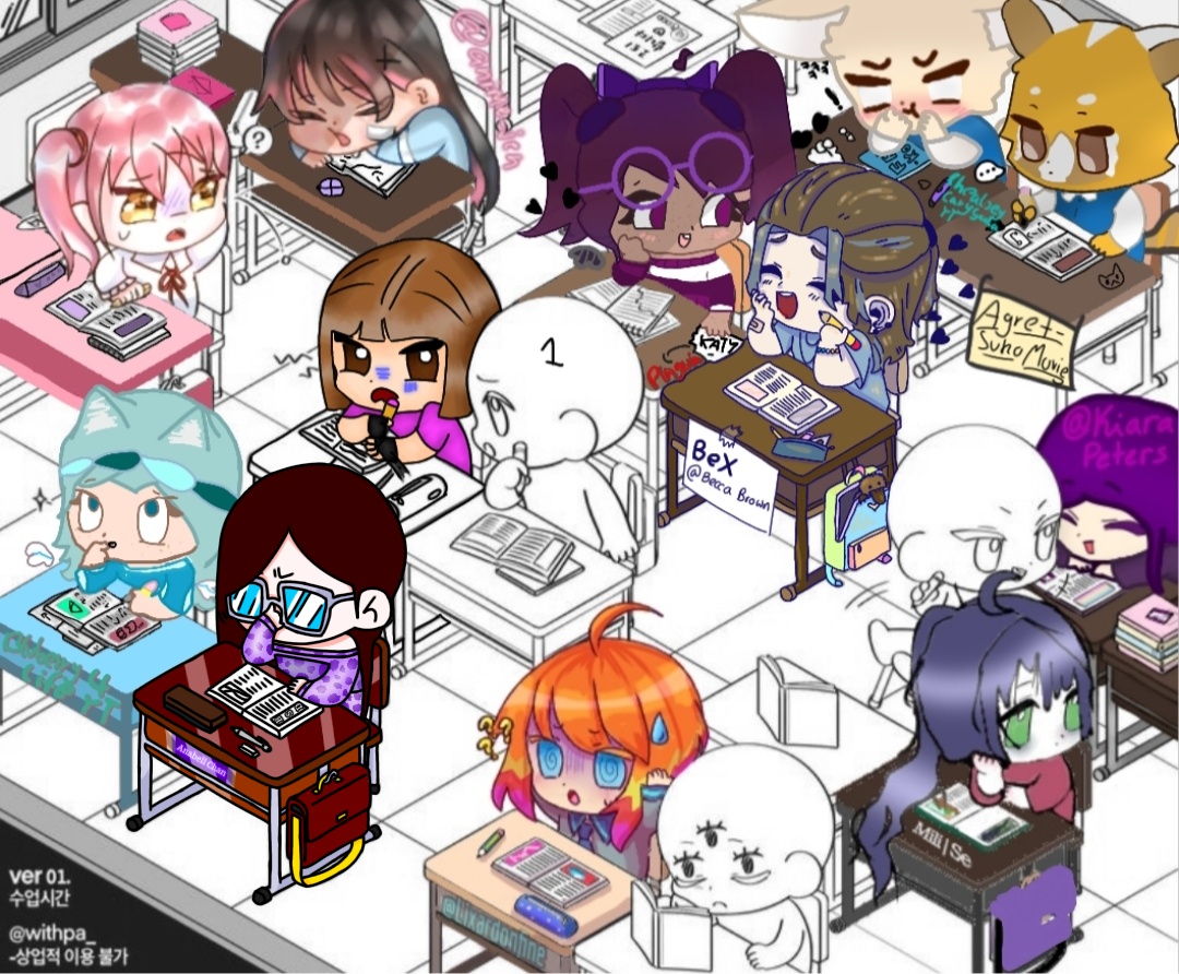 Back to school collab - ibisPaint