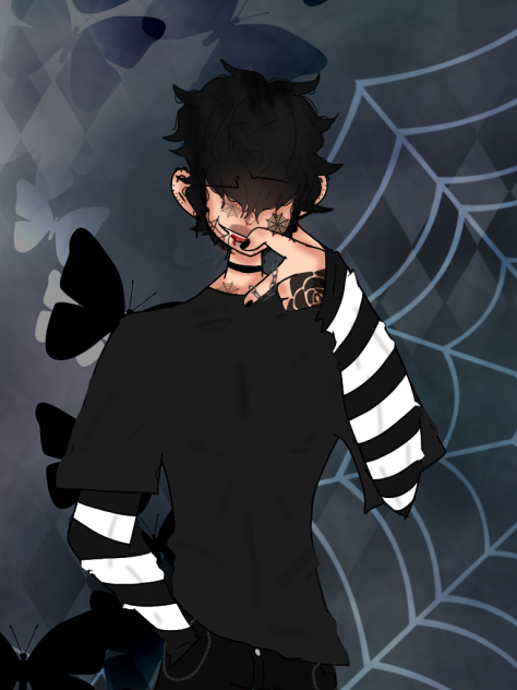 goth boy🖤 - ibisPaint
