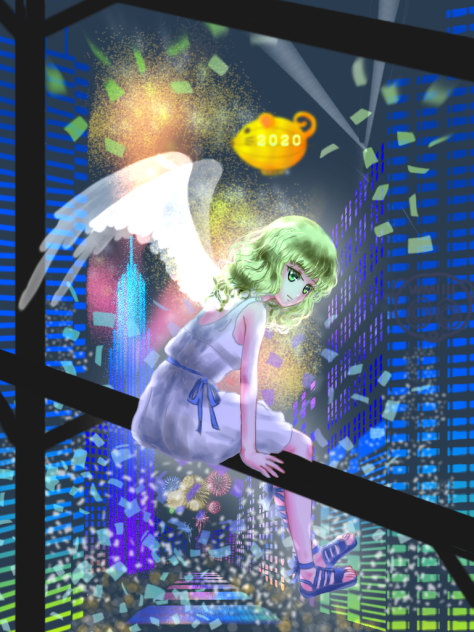 New year countdown(特等席) - ibisPaint