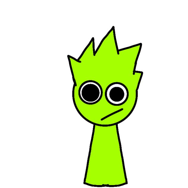 Sprunki Lime Test - ibisPaint