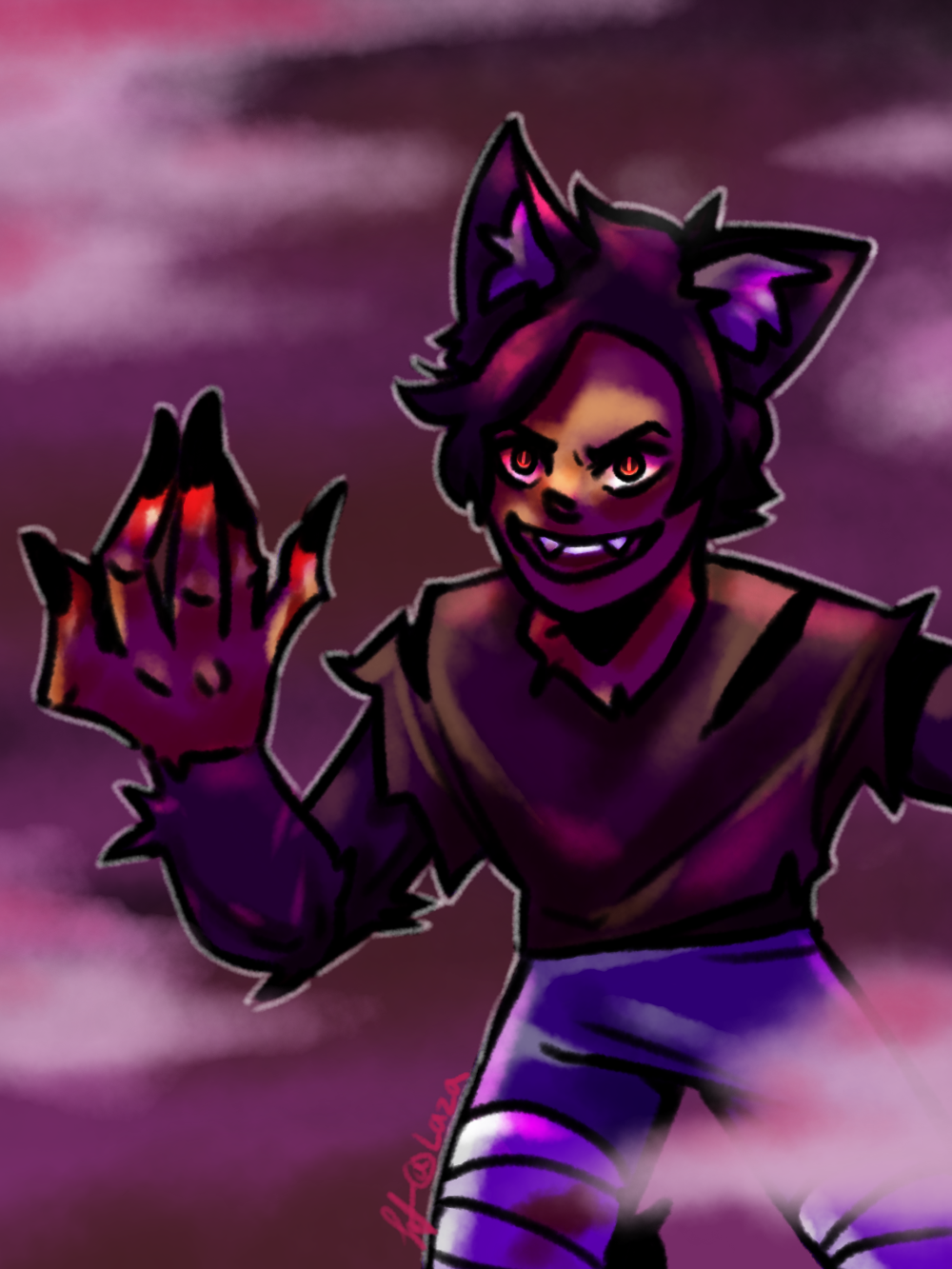 Wolf Luz - Happy Halloween! - ibisPaint