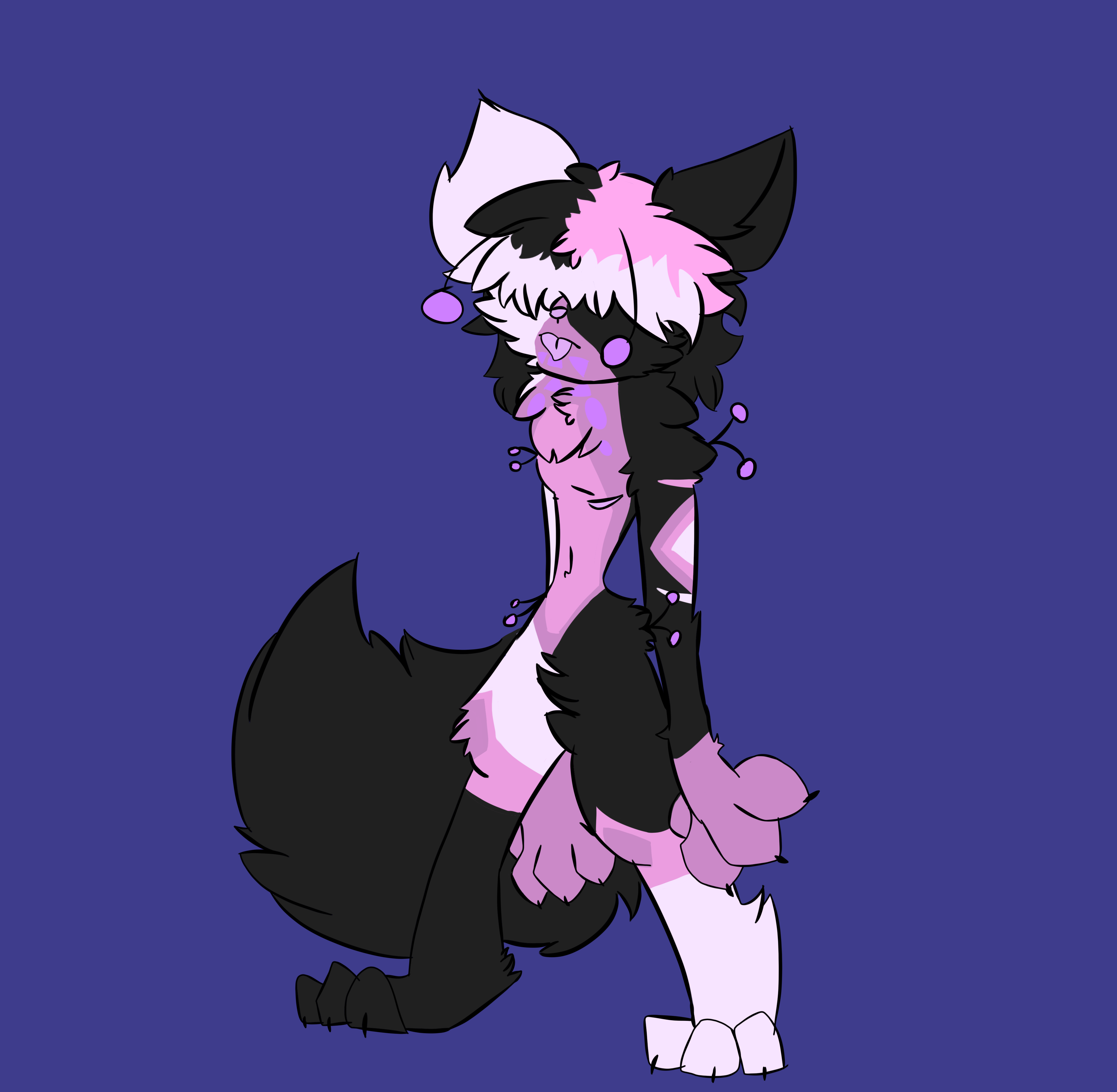 kei the alien wolf - ibisPaint